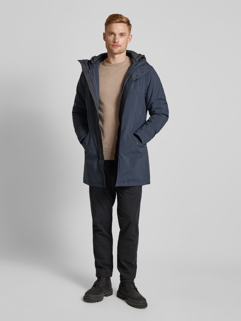 PEOPLE OF SHIBUYA Jacke mit Kapuze Modell 'AKENJI' (marine) online kaufen