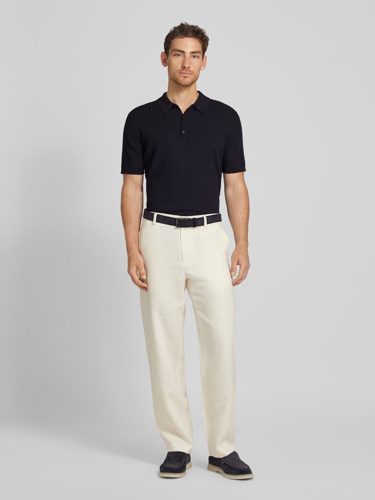 Kup online Cinque Koszulka polo o kroju slim fit z listwą guzikową ...