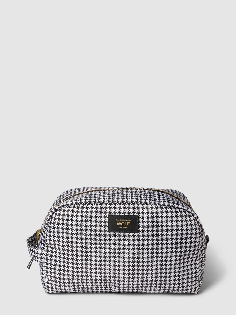 WOUF Make-uptasje met all-over motief, model 'Celine' in zwart online ...