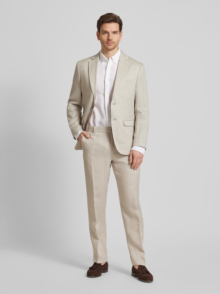 SELECTED HOMME Sakko aus Leinen mit Pattentaschen (sand) online kaufen