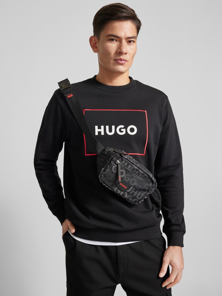 HUGO Bauchtasche mit Label-Badge Modell 'Ethon 2.0' (black) online kaufen