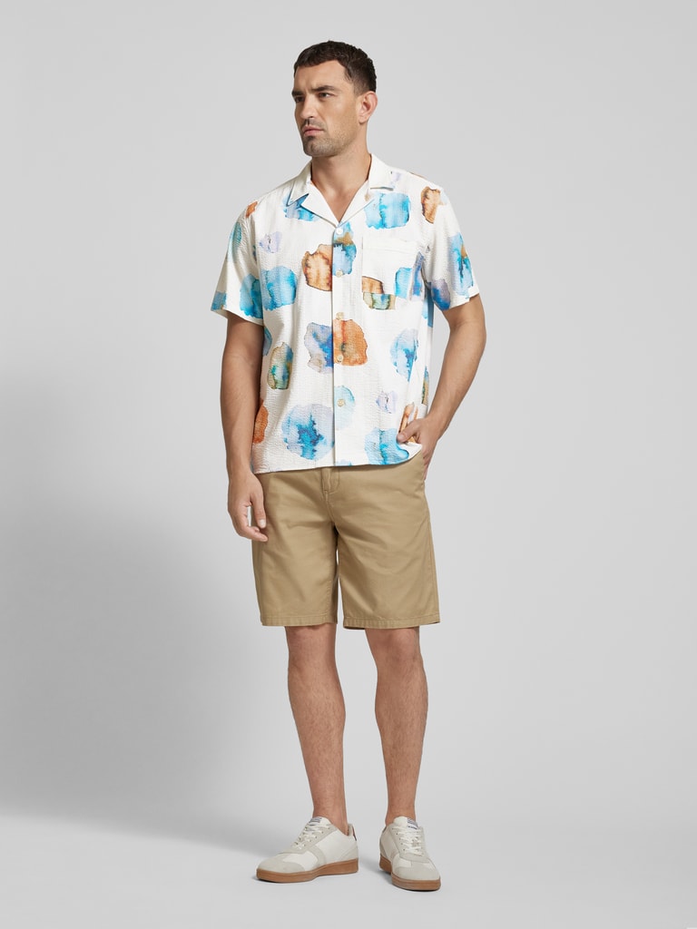 Forét Regular Fit Freizeithemd mit Reverskragen Modell 'HUSH' (offwhite ...