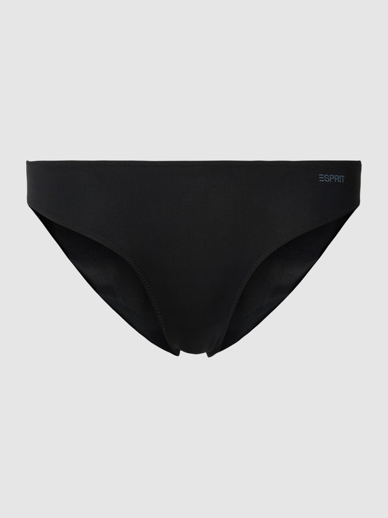 Esprit Slip mit Logo-Print Modell 'MICRO' (black) online kaufen