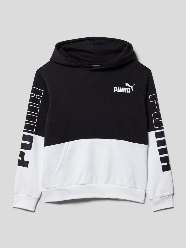 Puma Sweatshirt im Colour-Blocking-Design Modell 'POWER' (black) online ...