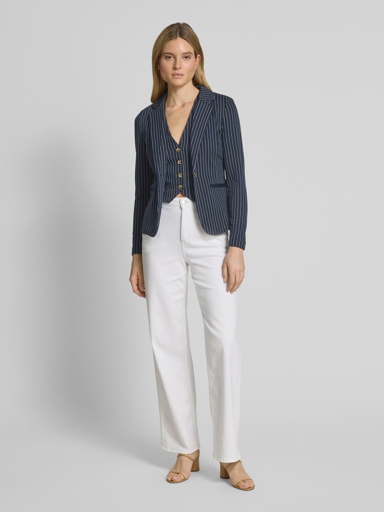ICHI Blazer mit Paspeltaschen Modell 'KATE' (marine) online kaufen