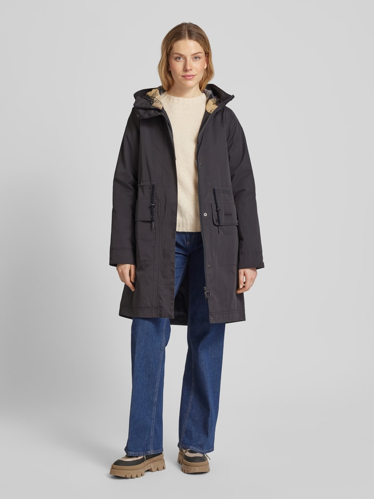 Barbour Funktionsjacke mit Tunnelzug Modell BOWLEES (marine) online kaufen