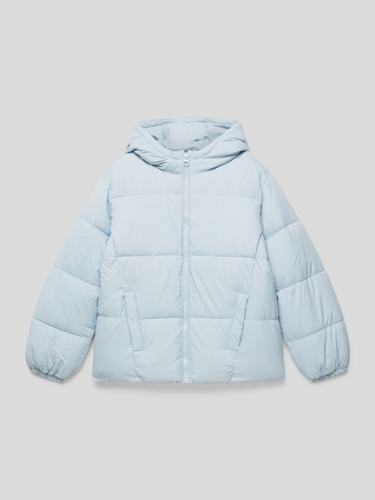 Mango Steppjacke mit Kapuze Modell 'ali' (bleu) online kaufen