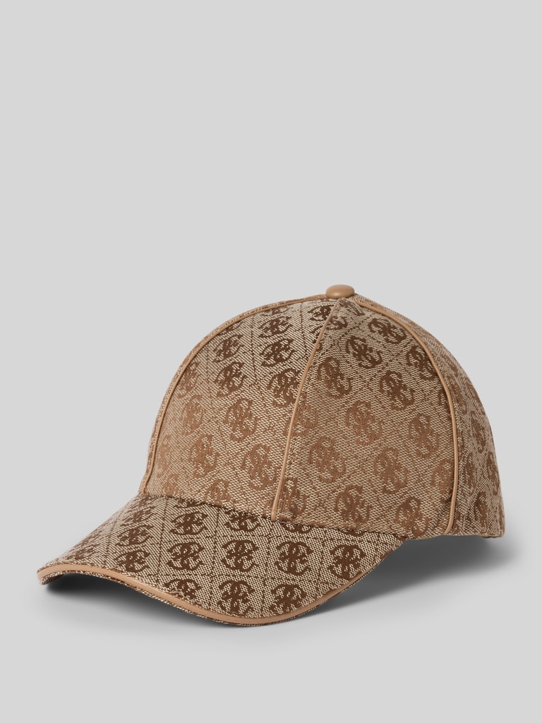 Guess Basecap mit Logo-Stitching (beige) online kaufen