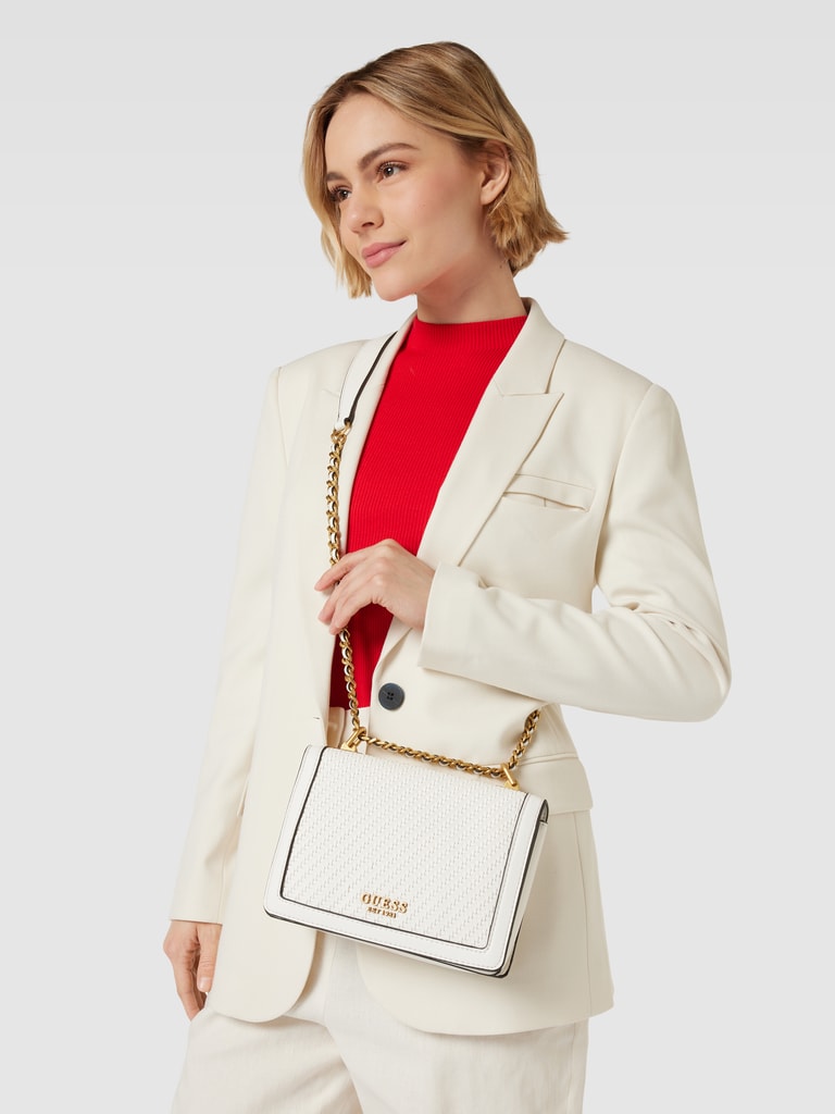 Kup online Guess Torebka z aplikacją z logo model ‘ABEY’ (biały)