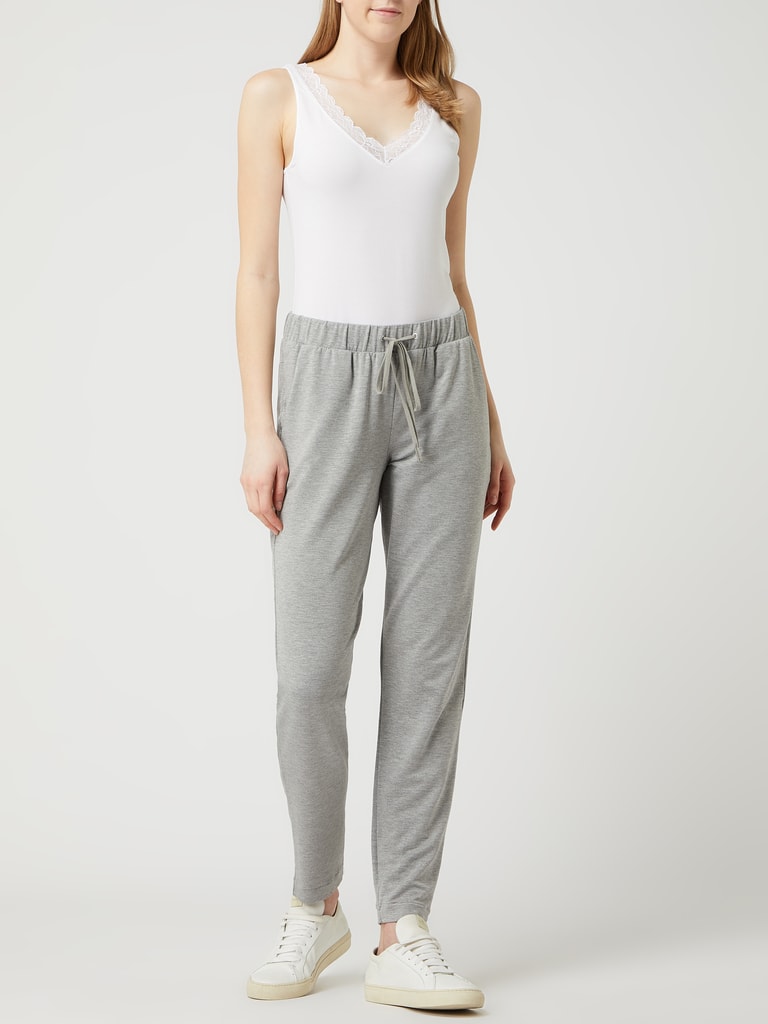 Kup online Hanro Podkoszulka z koronką model ‘Cotton Lace’ (biały)