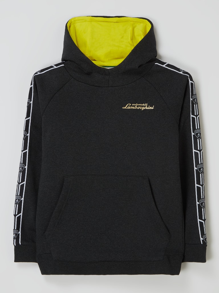 Lamborghini Kidswear Hoodie mit Raglanärmeln (anthrazit) online kaufen