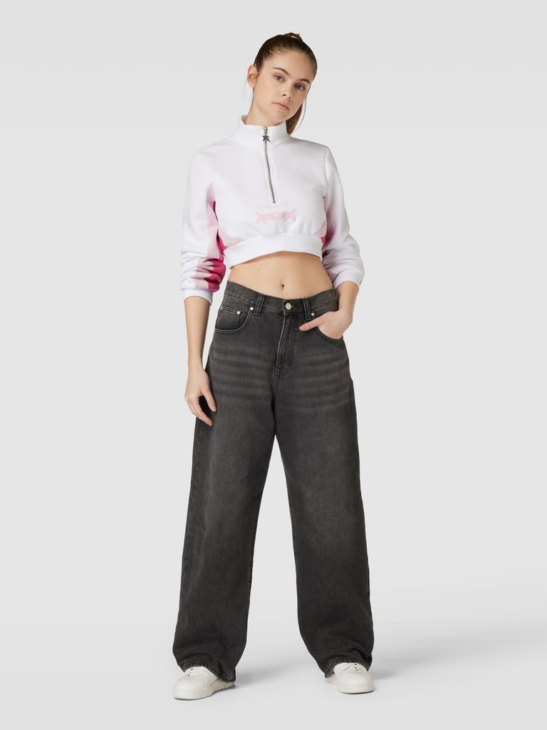 REVIEW Jeans mit 5-Pocket-Design (black) online kaufen