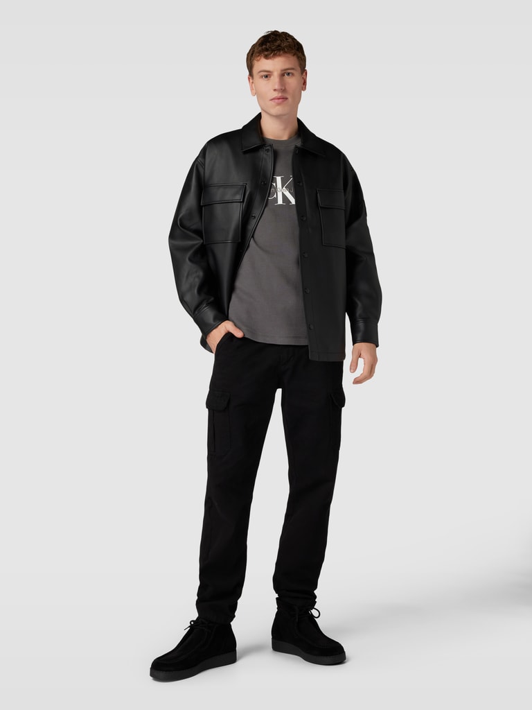 Calvin Klein Jeans Longsleeve in Waffelstruktur Modell 'ARCHIVAL ...