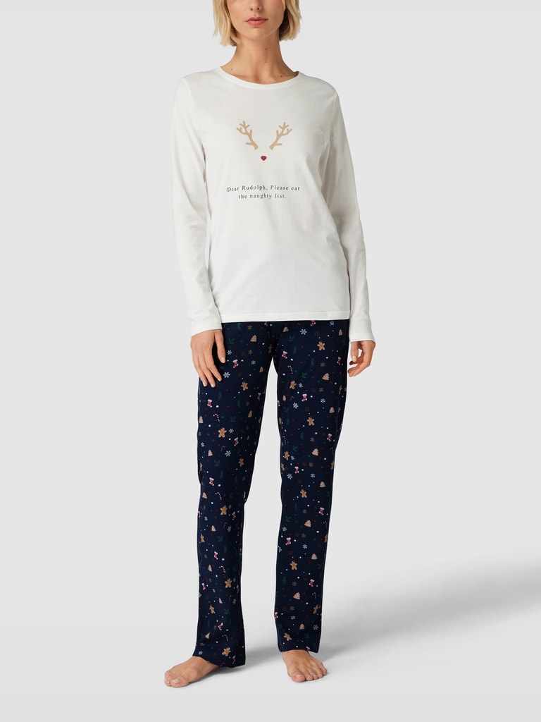 Happy Shorts Pyjama mit Motiv-Print (offwhite) online kaufen