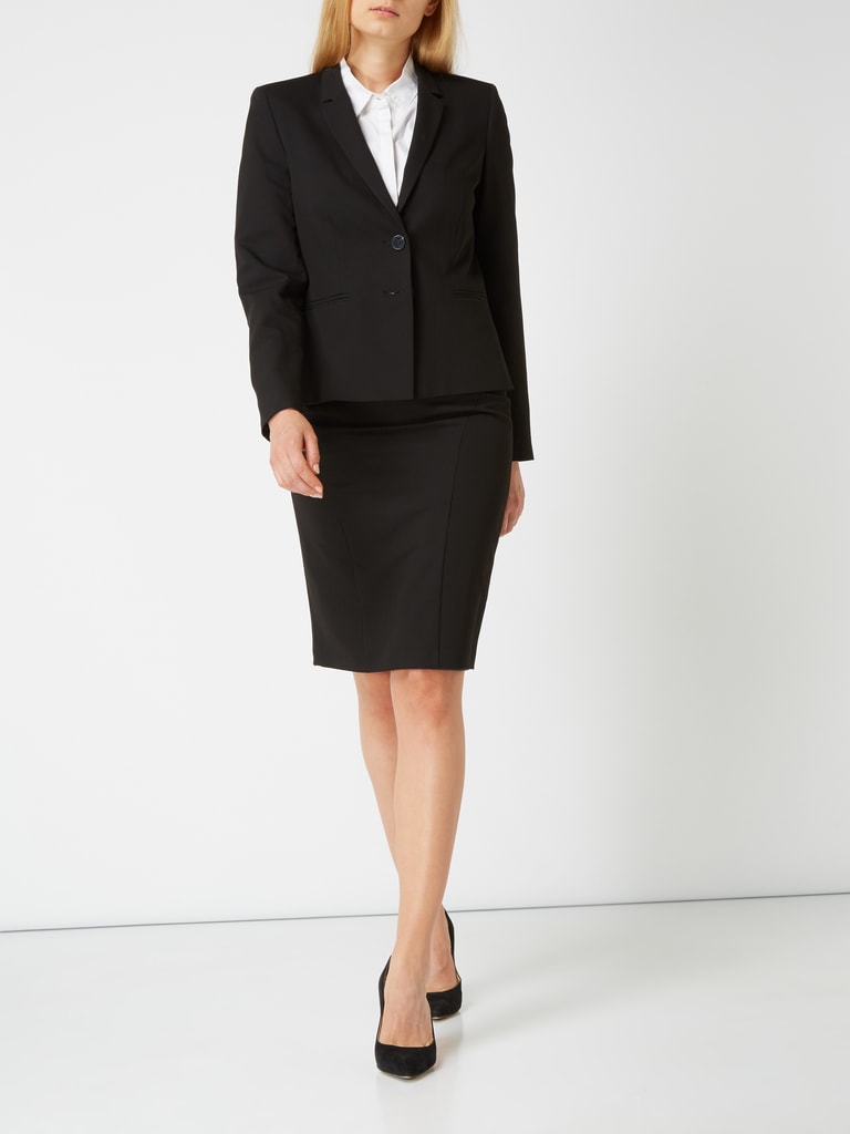 Jake*s Collection Rock mit Stretch-Anteil (black) online kaufen