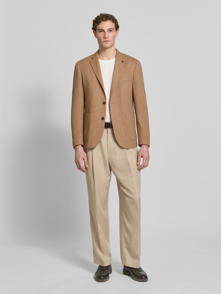 Kup online bugatti Marynarka na 2 guziki o kroju slim fit ze ...