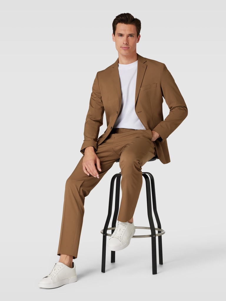 SELECTED HOMME 2-Knopf-Sakko mit Reverskragen Modell 'LIAM' (camel ...