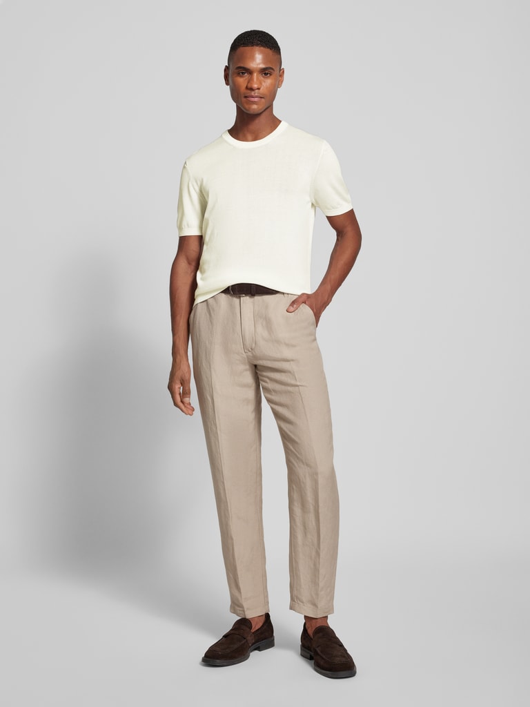 Strellson Strickpullover mit gerippten Abschlüssen Modell 'ADRIAN ...