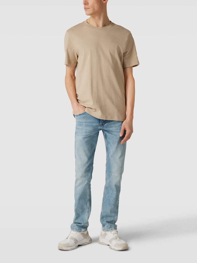 BOSS Orange Slim Fit Jeans mit Label-Patch Modell 'Delaware' (hellblau ...