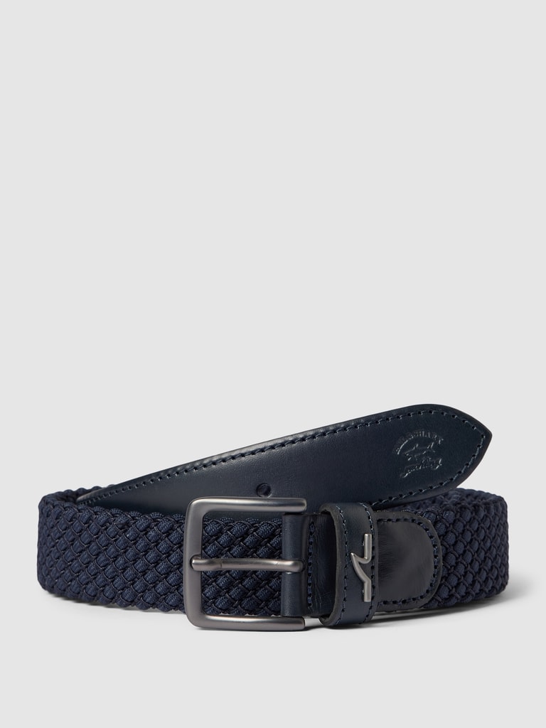 Paul & Shark Riem met doornsluiting in marineblauw online kopen | P&C