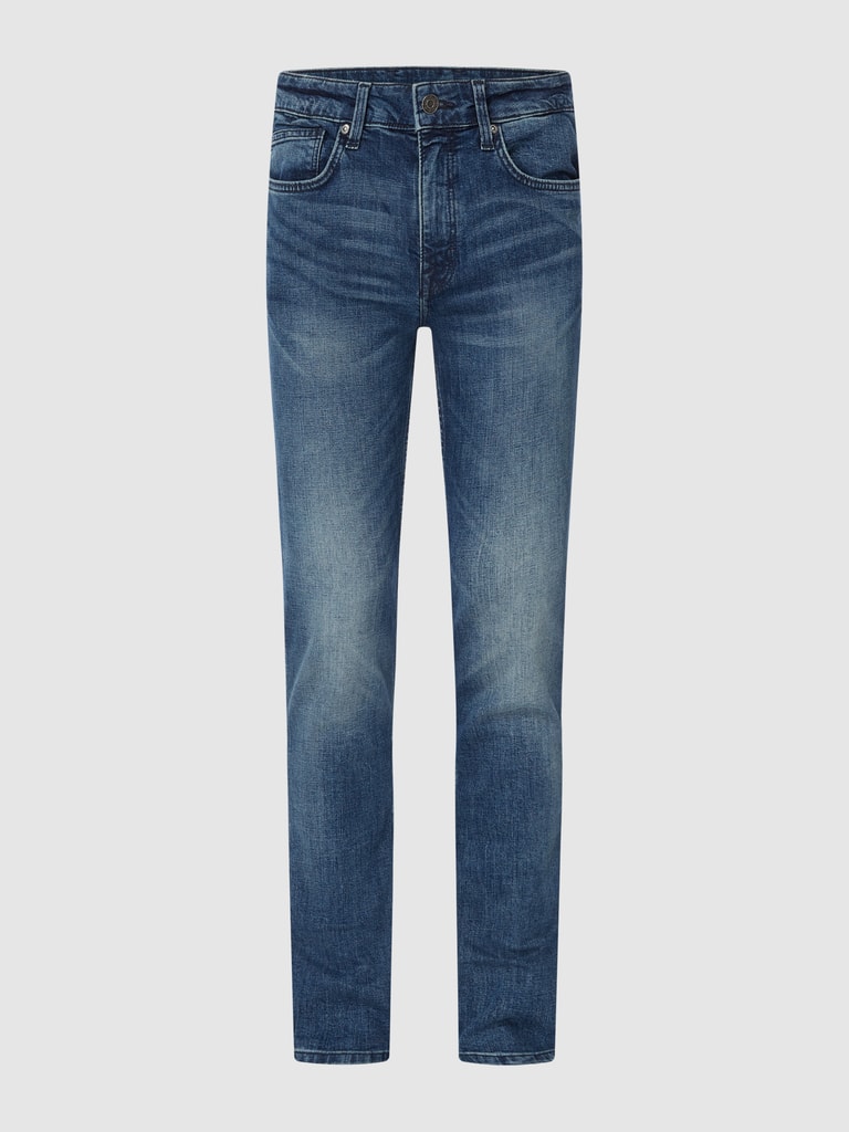 s.Oliver BLACK LABEL Slim Fit Jeans mit Stretch-Anteil (blau) online kaufen