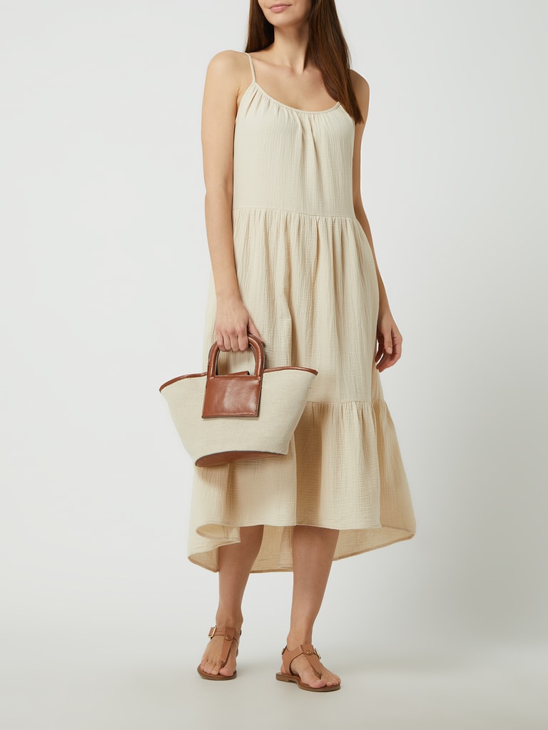Jake*s Casual Kleid aus Baumwolle (beige) online kaufen
