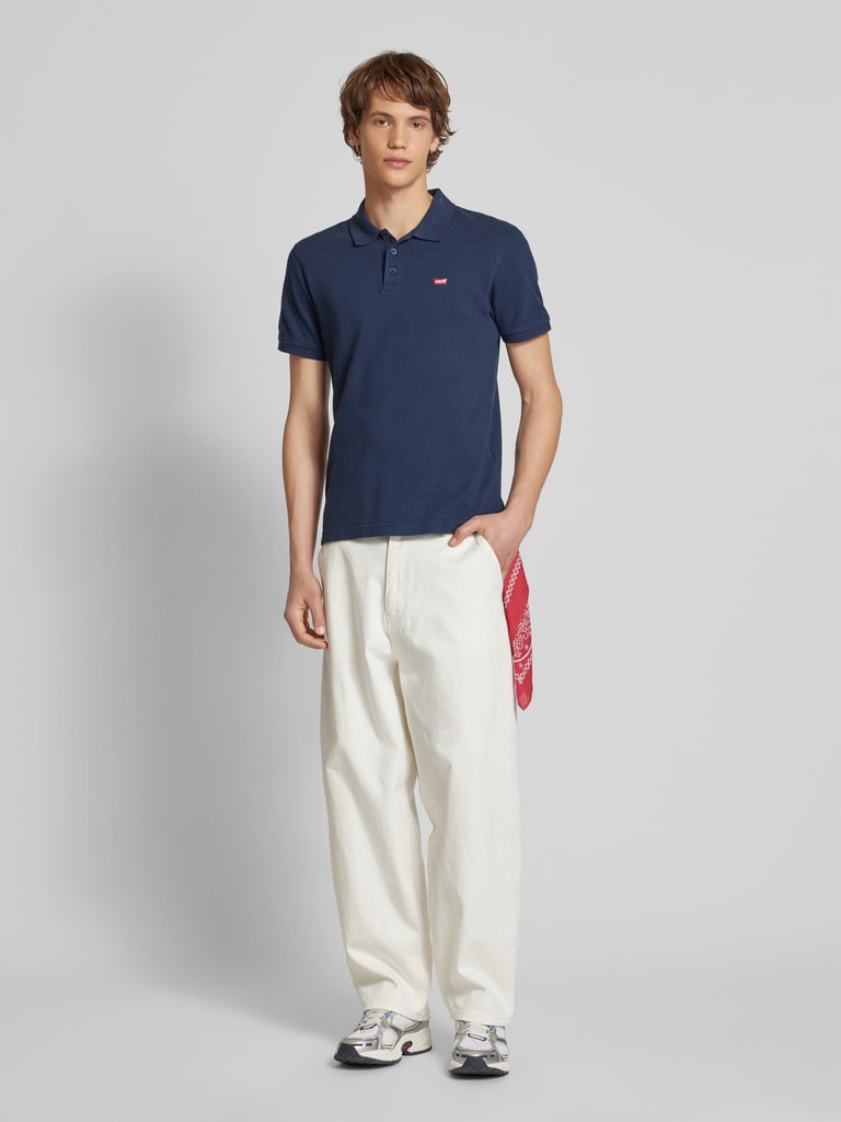 Levi's® Poloshirt mit Label-Stitching (marine) online kaufen