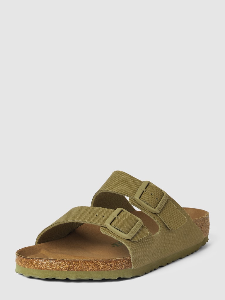 Birkenstock Slides mit Strukturmuster Modell 'Arizona' (khaki) online ...