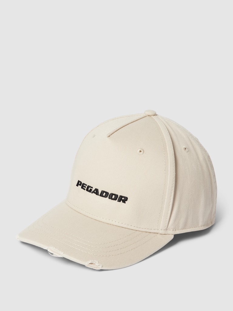 Pegador Basecap mit Label-Stitching Modell 'REO' (sand) online kaufen