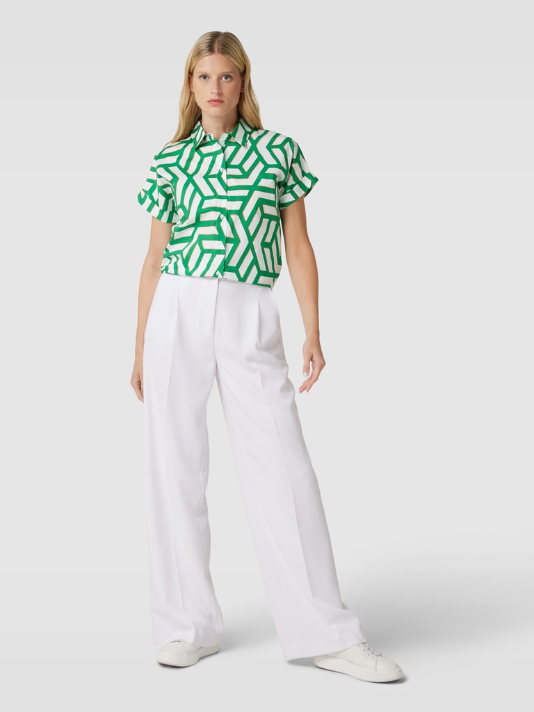Christian Berg Woman Hemdbluse mit Allover-Muster (grass) online kaufen