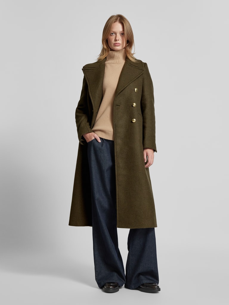 Barbour Mantel mit Reverskragen Modell 'REVA' (oliv) online kaufen