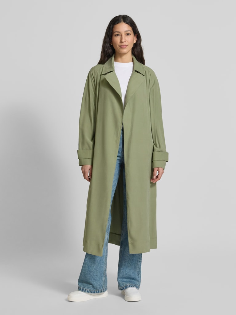 Mango Trenchcoat mit Bindegürtel Modell 'TAXI' (khaki) online kaufen