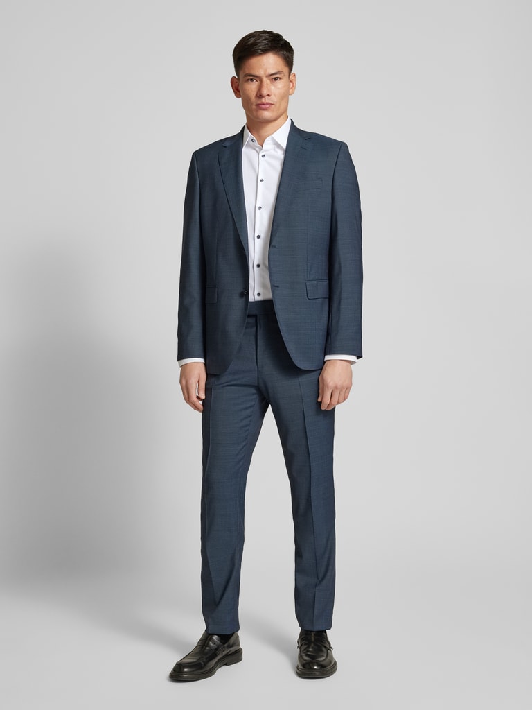 Jake*s Slim Fit Businesshemd in Premiumqualität mit extra langem Arm ...