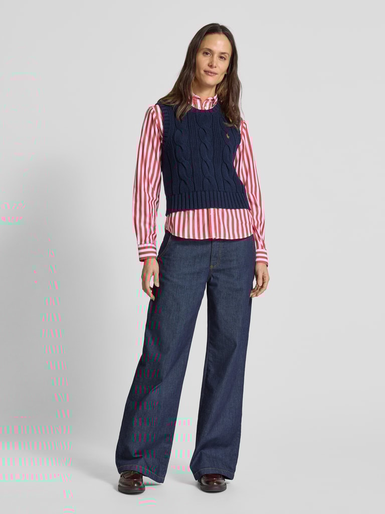 Polo Ralph Lauren Pullunder mit Label-Stitching (marine) online kaufen