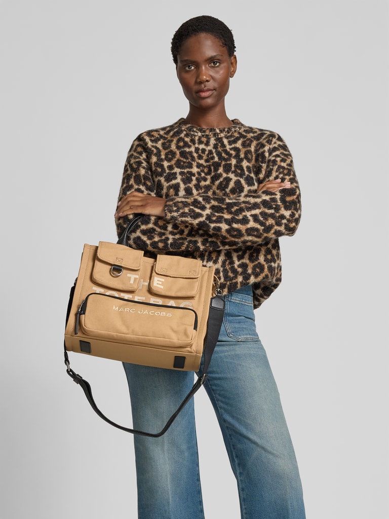 Marc Jacobs Tote Bag mit Logo-Print (camel) online kaufen