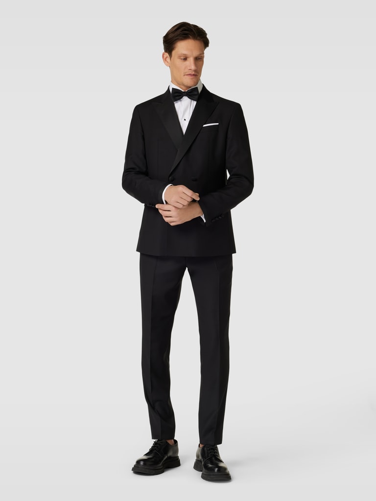 JOOP! Collection Colbert van scheerwolmix, model 'Heff' in zwart online ...