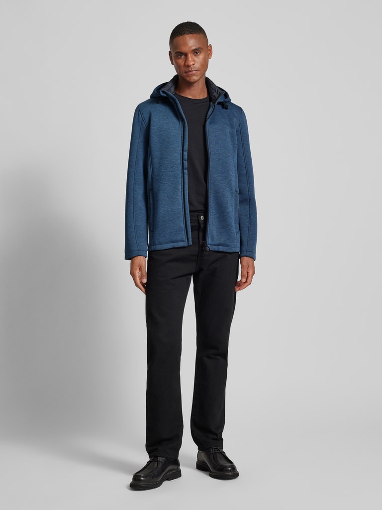 Wellensteyn Functioneel jack met opstaande kraag, model 'Sarasota' in marineblauw online kopen | P&C