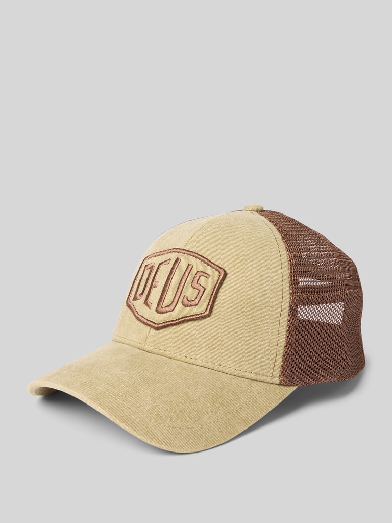 DEUS EX MACHINA Trucker-pet met labelpatch in beige online kopen | P&C
