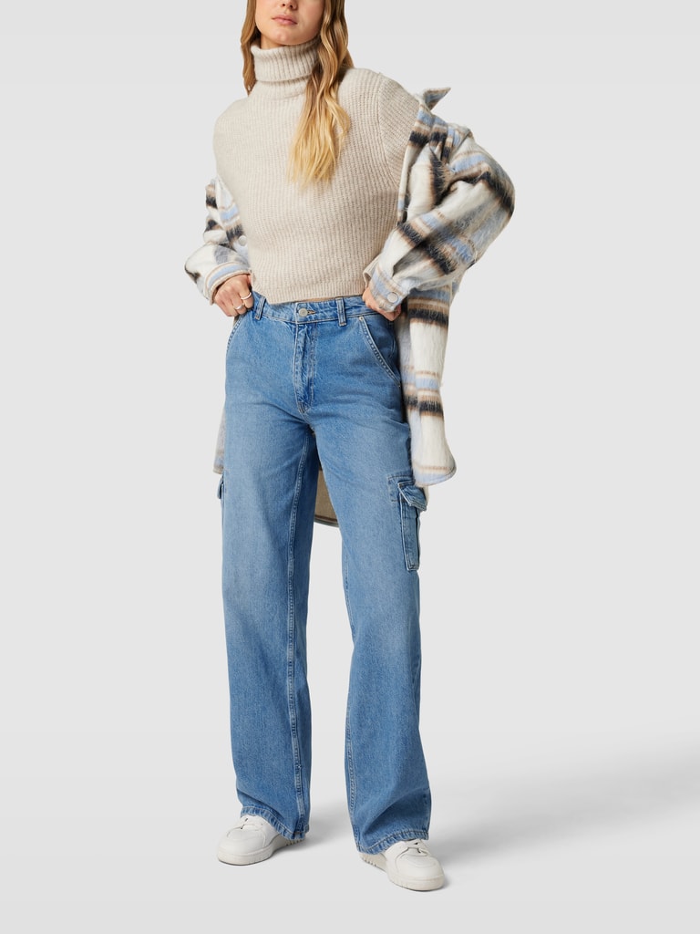 REVIEW Jeans im 5-Pocket-Design (blau) online kaufen