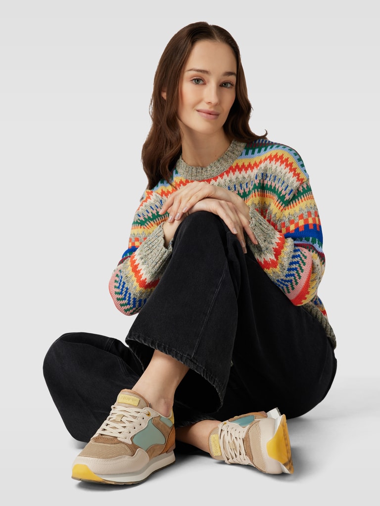 Kup online HOFF Sneakersy w stylu Colour Blocking model ‘TAMPA’ (beżowy)