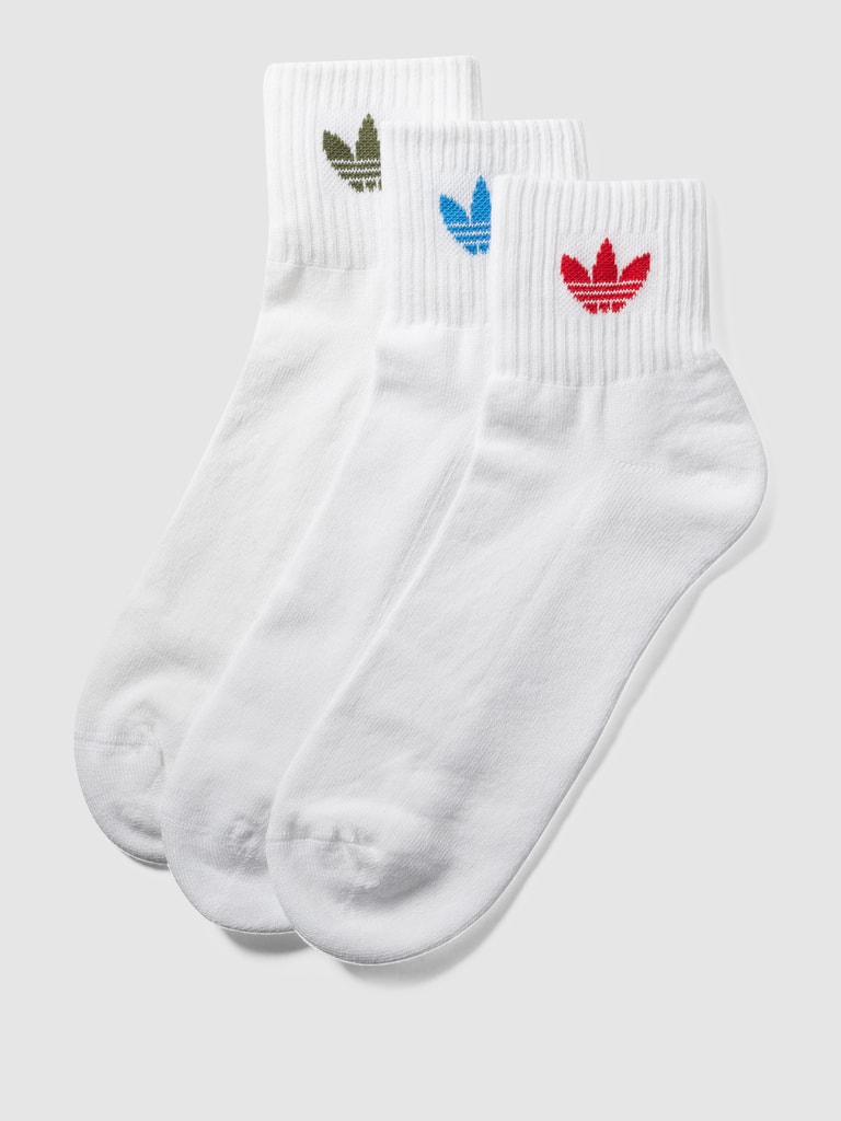 adidas Originals Sneakersokken met logodetail in een set van 3 paar in ...