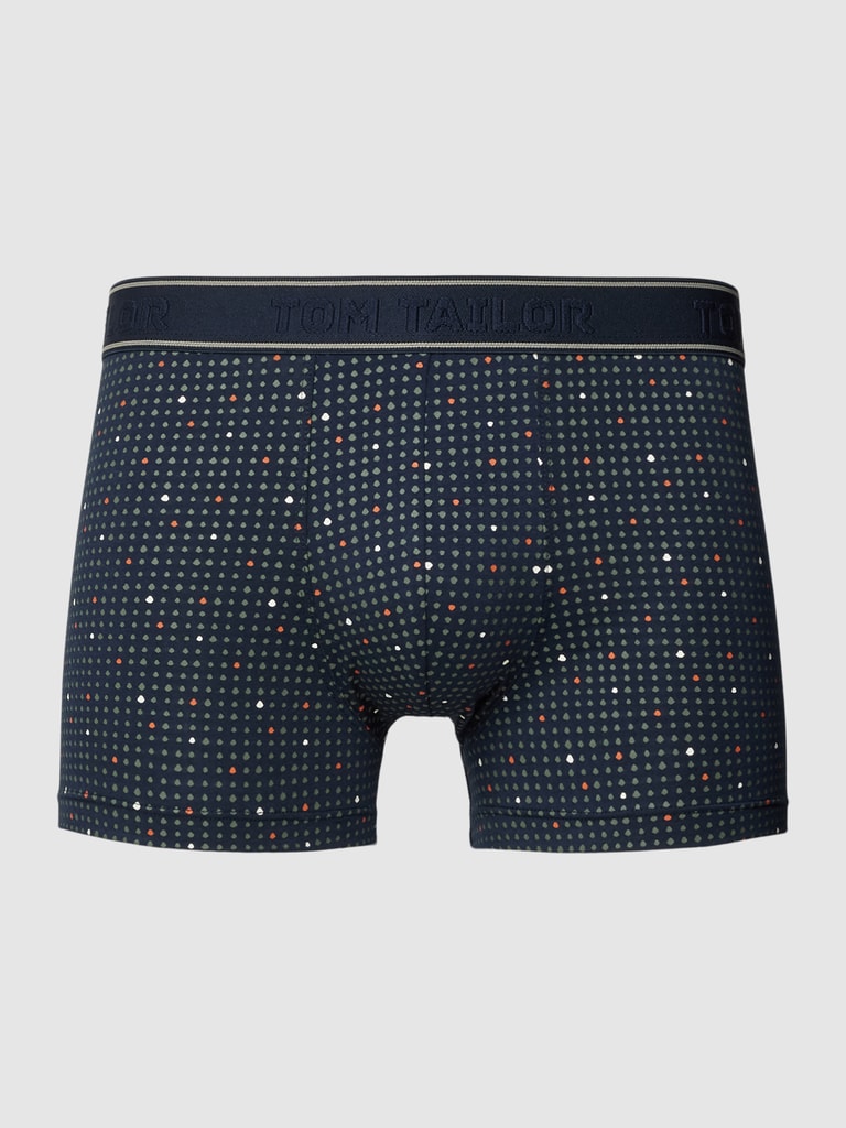 Tom Tailor Pants mit Muster-Print Modell 'MODAL' (dunkelblau) online kaufen