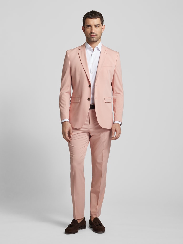 Selected Homme Slim fit 2-knoops colbert, model 'LIAM' in rosé online ...