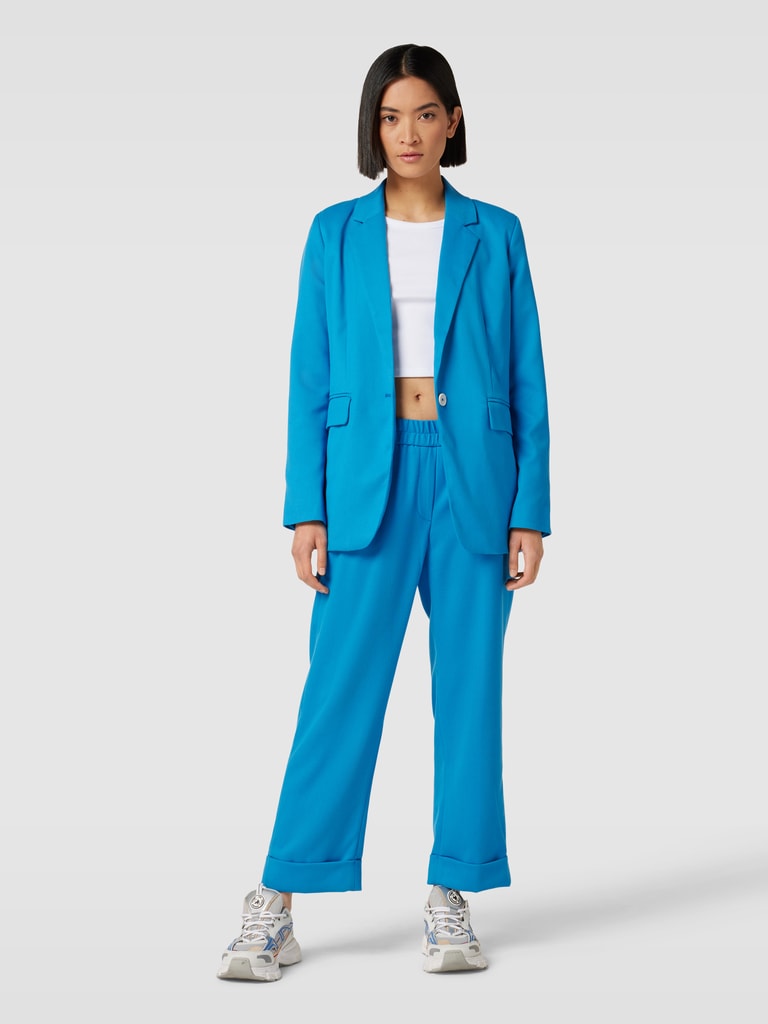 OPUS Blazer met reverskraag, model 'Junolin' in blauw online kopen | P&C