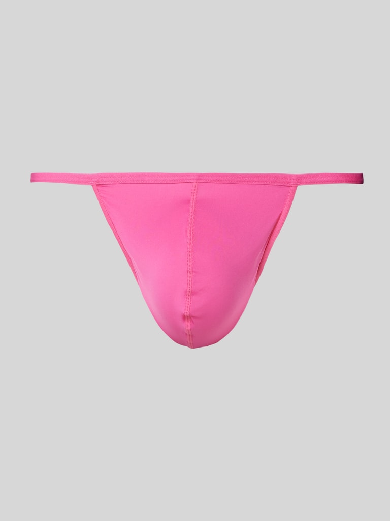 HOM String im unifarbenen Design Modell 'Plumes' (pink) online kaufen