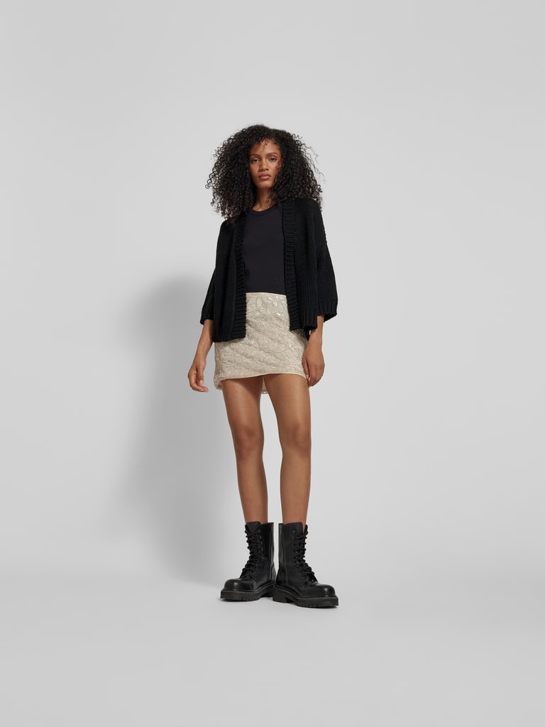 Juvia Cardigan mit Lochmuster (black) online kaufen