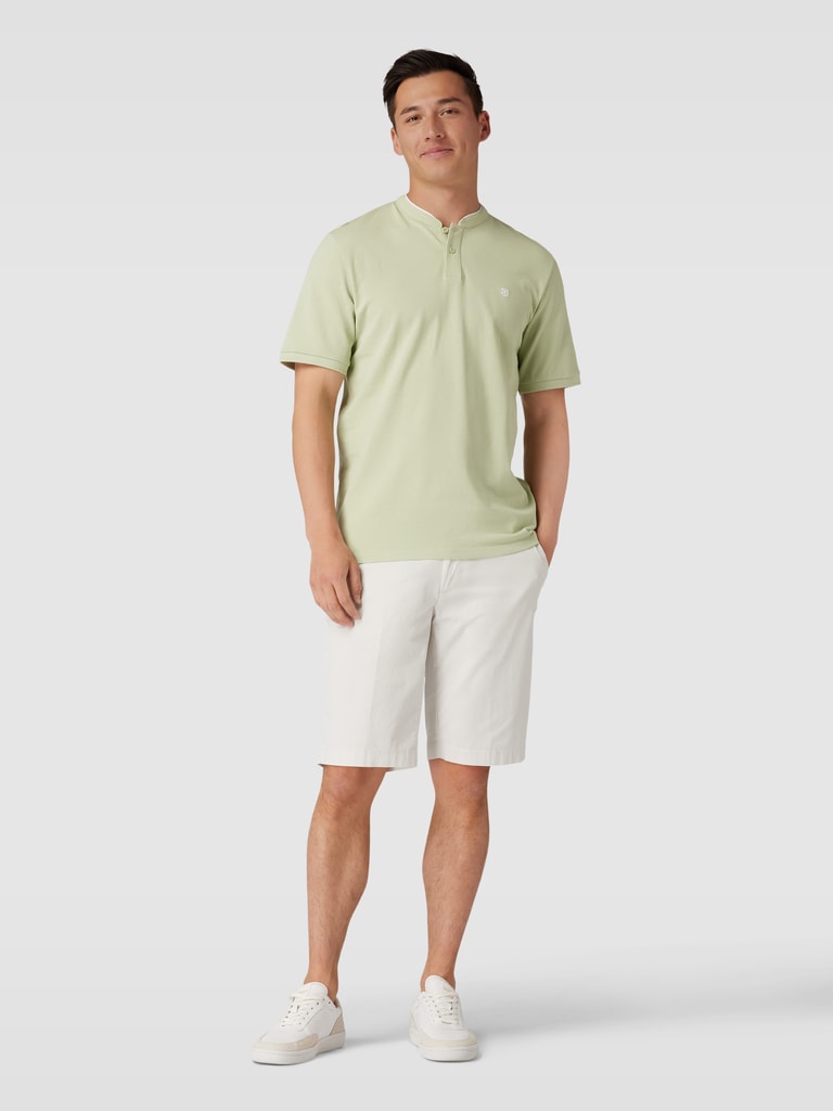 Jack And Jones Premium Poloshirt Mit Stehkragen Modell Blasainz Apfel