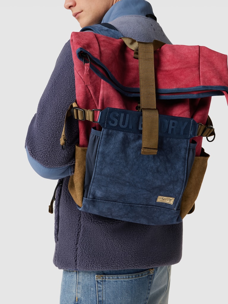 Superdry Rucksack mit Label-Details (rot) online kaufen
