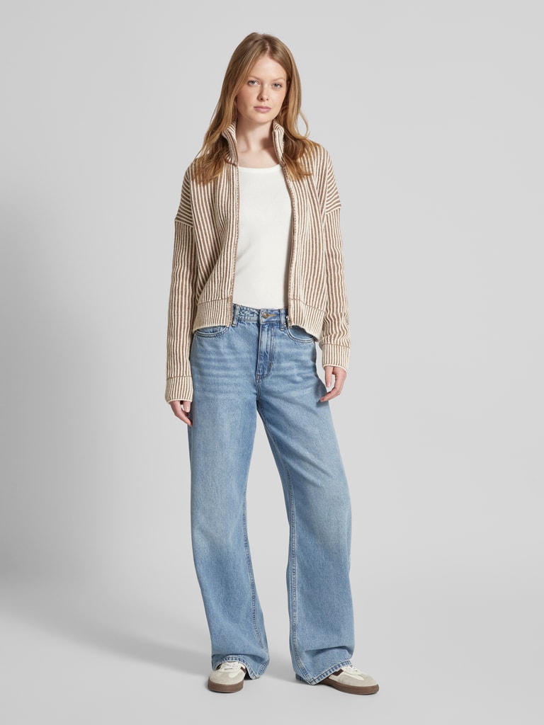 Armedangels Cardigan mit Reißverschlussleiste Modell 'MEDEAA VANISE ...