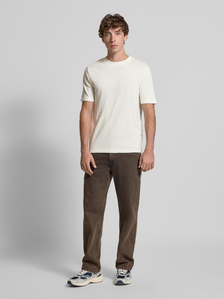 Marc O'Polo DENIM Regular Fit T-Shirt aus reiner Baumwolle (offwhite ...